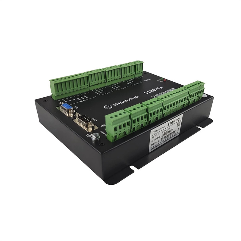 SHANLONG S100 3 Axis DSP Controller Remote For Engraving Machine CNC DSP handheld control system ...