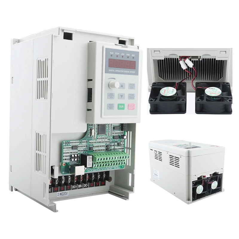 FULING Inverter VFD 3.7 KW 220V 380V Variable Frequency Drive 7A ...